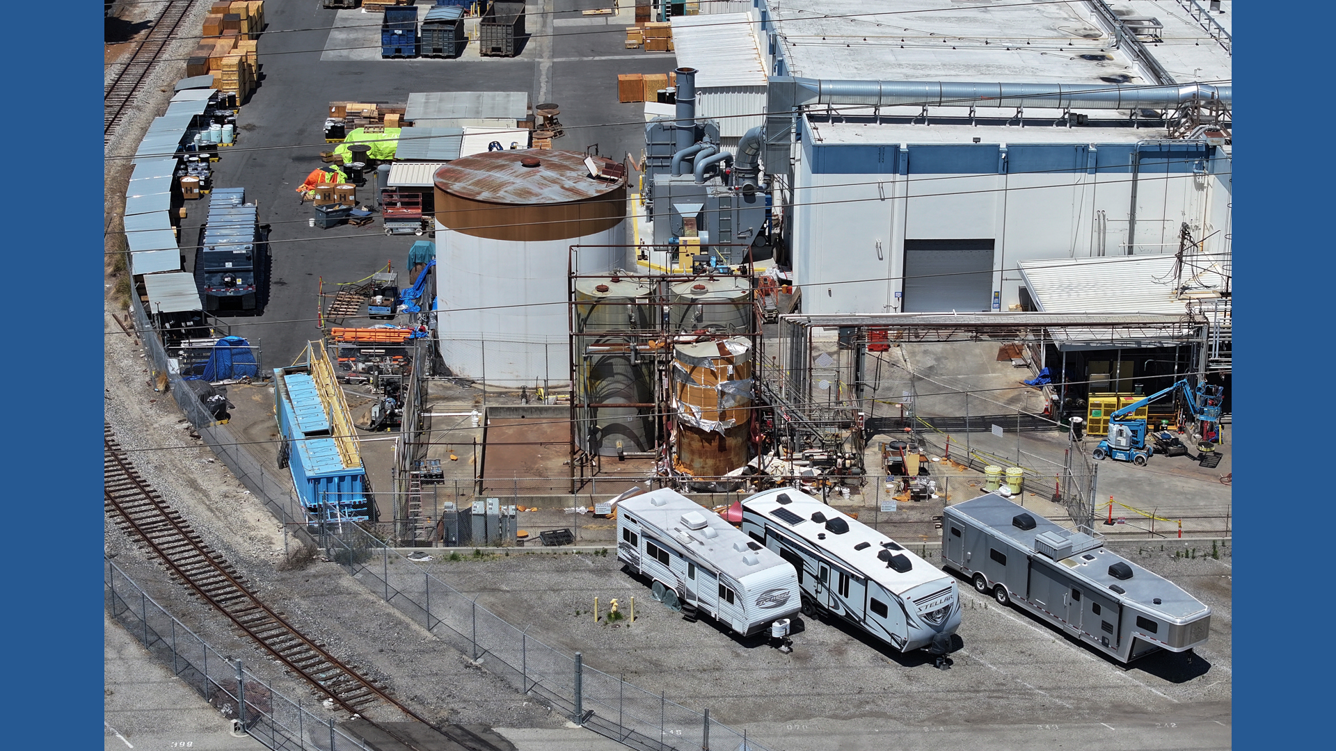 FBI seizing evidence at California plant where chemical tank overheated ...