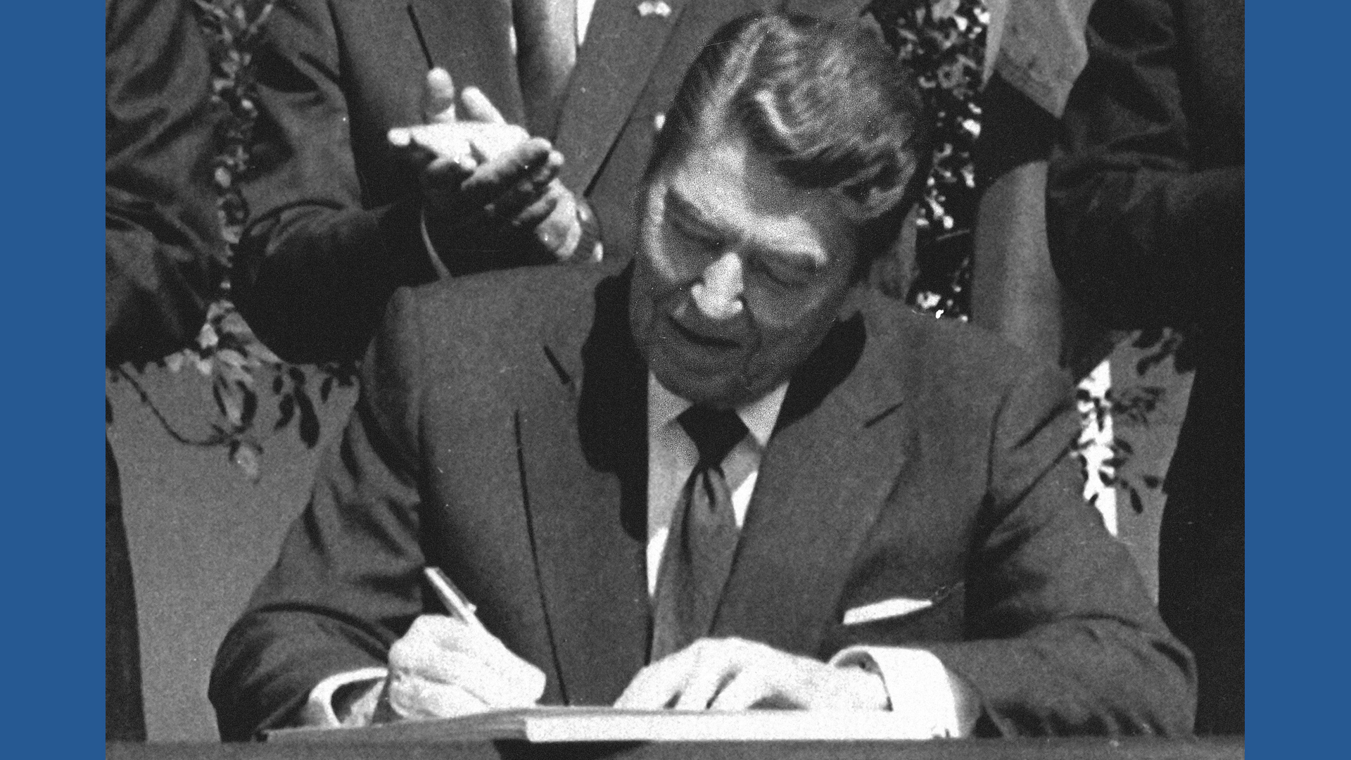 Trump says a Canadian ad misstated Ronald Reagan's views on tariffs ...