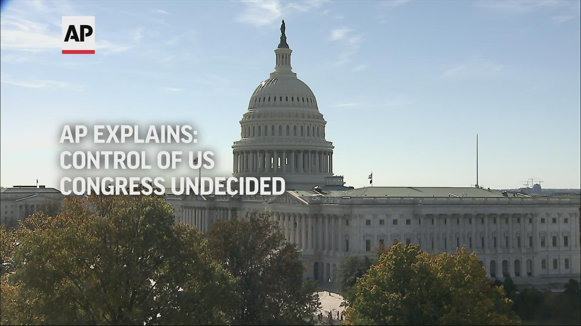 Why control of US Congress still undecided | abc10.com