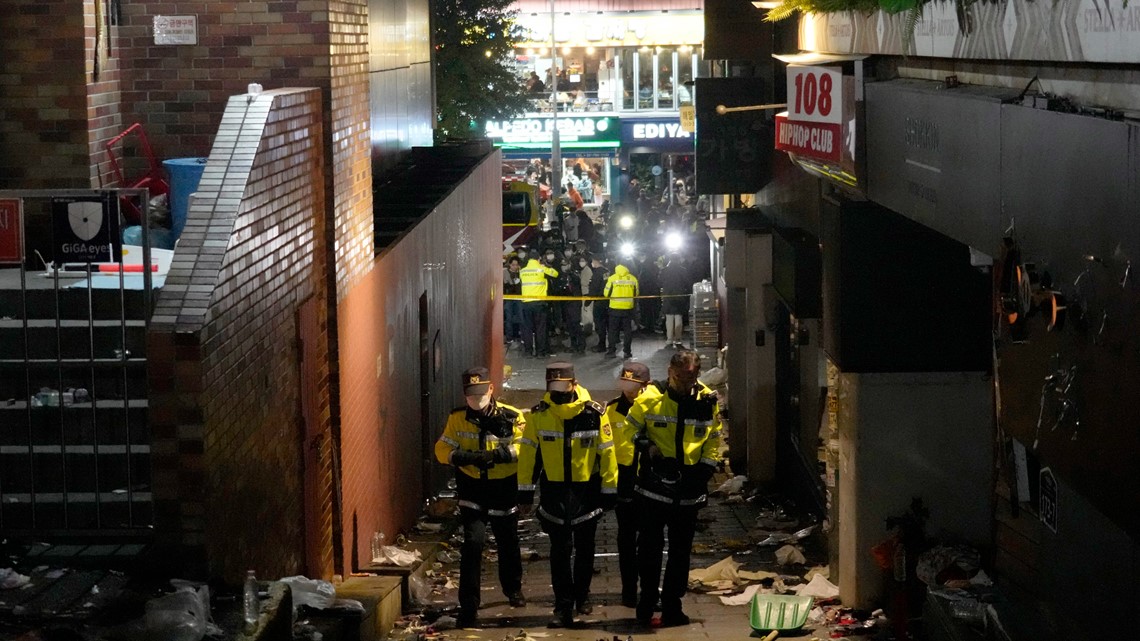 Witness recalls Seoul Halloween crowd surge | abc10.com