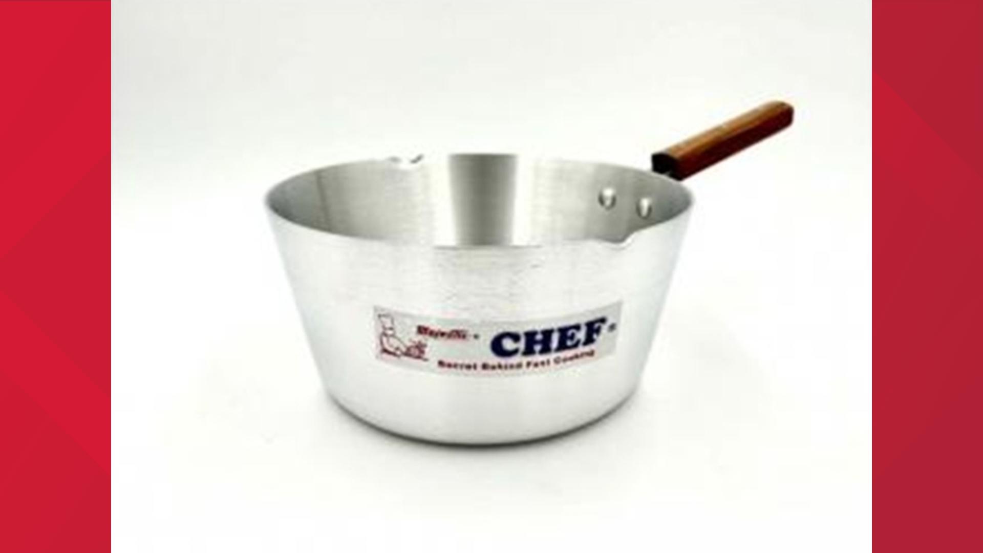 Cooking pans recalled over 'significant' lead contamination risk ...