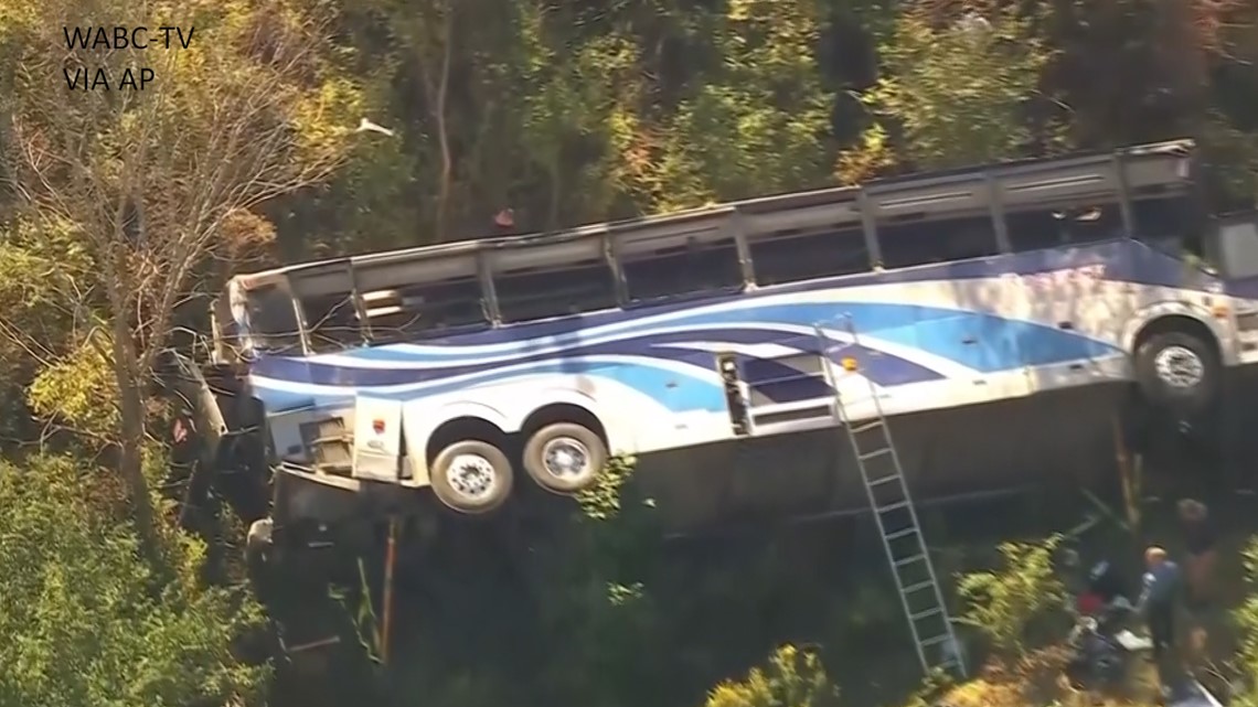 New York charter bus crash: Students were headed to band camp | abc10.com