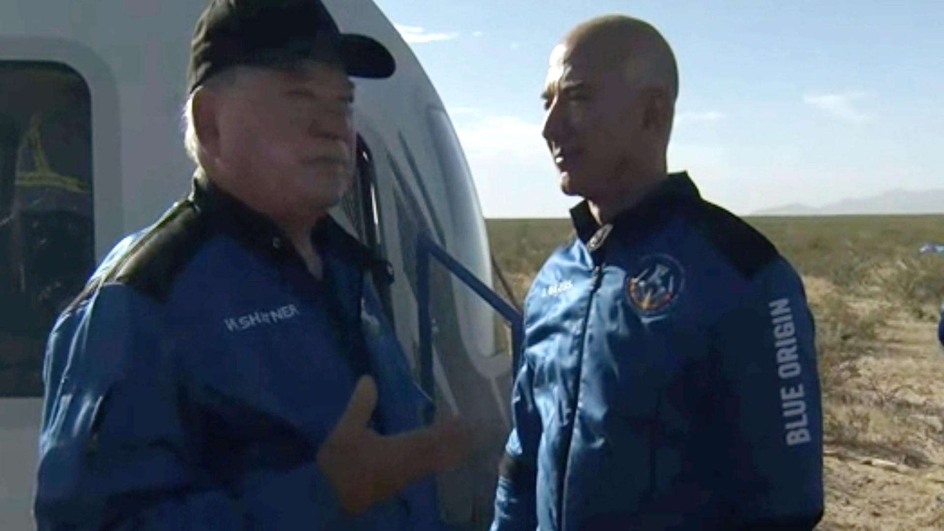 William Shatner's emotional message after returning from space | abc10.com