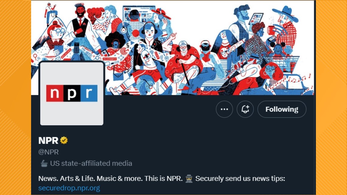 Twitter adds label to NPR account as 'state-sponsored media' | abc10.com