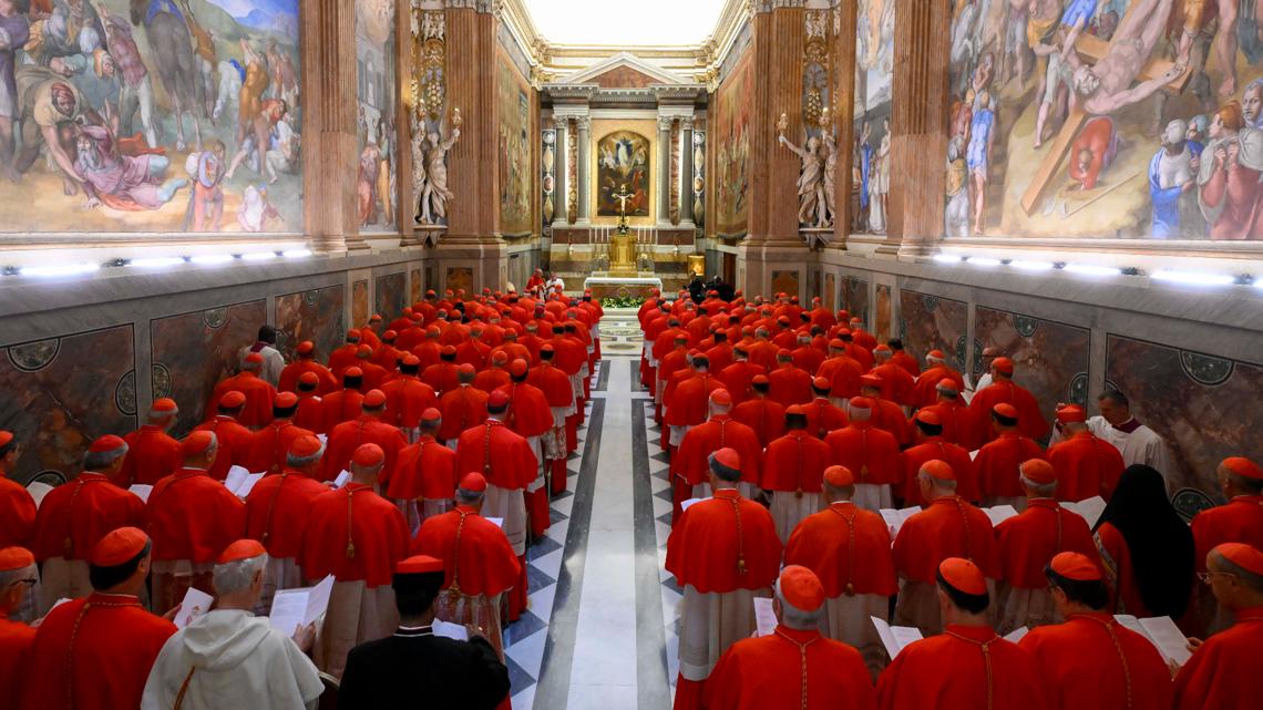 Why are some cardinals wearing purple or black? | abc10.com