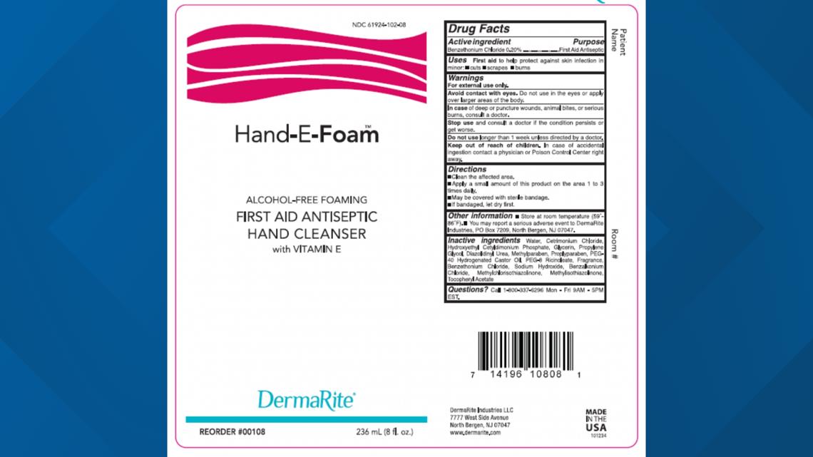 DermaRite significantly expands recall of contaminated healthcare ...