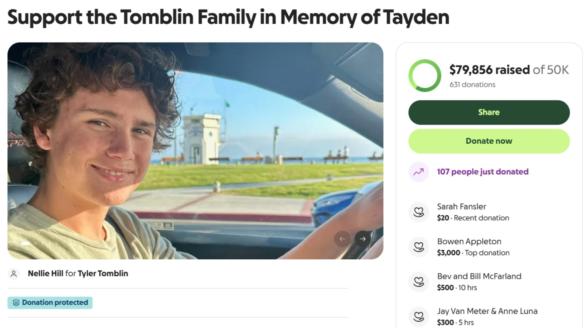 California teen donates organs to 7 people after fatal head injury from ...