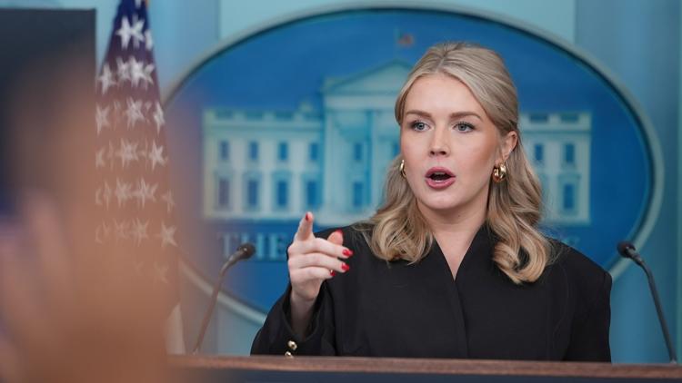 White House press secretary Karoline Leavitt announces birth of baby ...