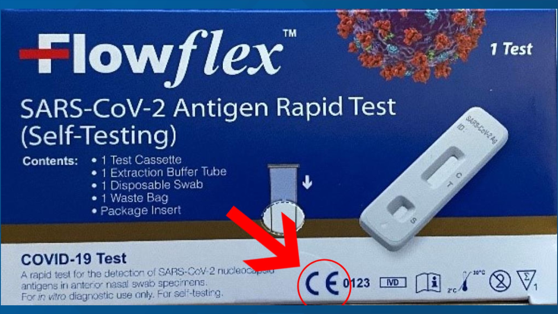 Another Flowflex COVID-19 home test warning issued by FDA | abc10.com