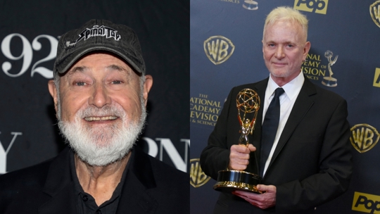 Rob Reiner and Anthony Geary, who acted side-by-side in 'All in the ...