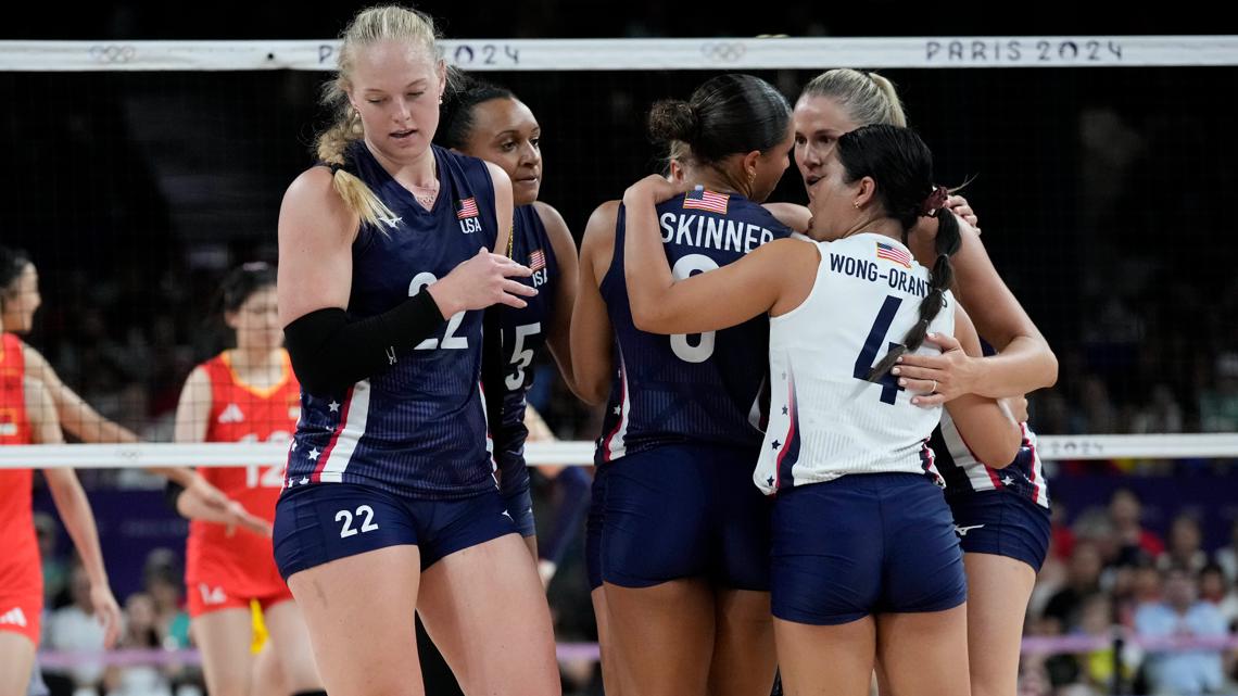 Why does one volleyball player wear a different color? | abc10.com