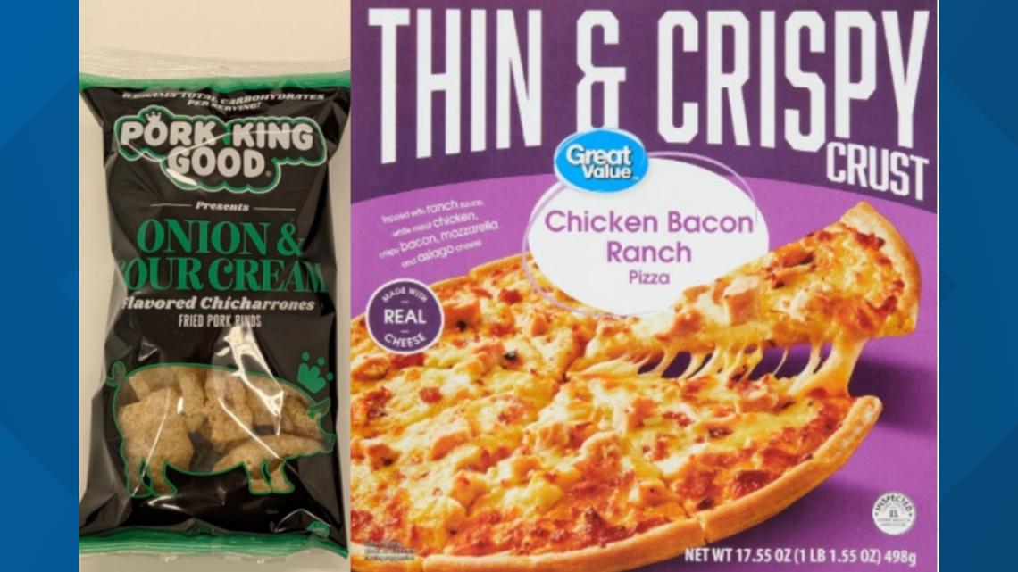 Frozen pizza and pork rinds sold at ALDI, Walmart recalled over ...