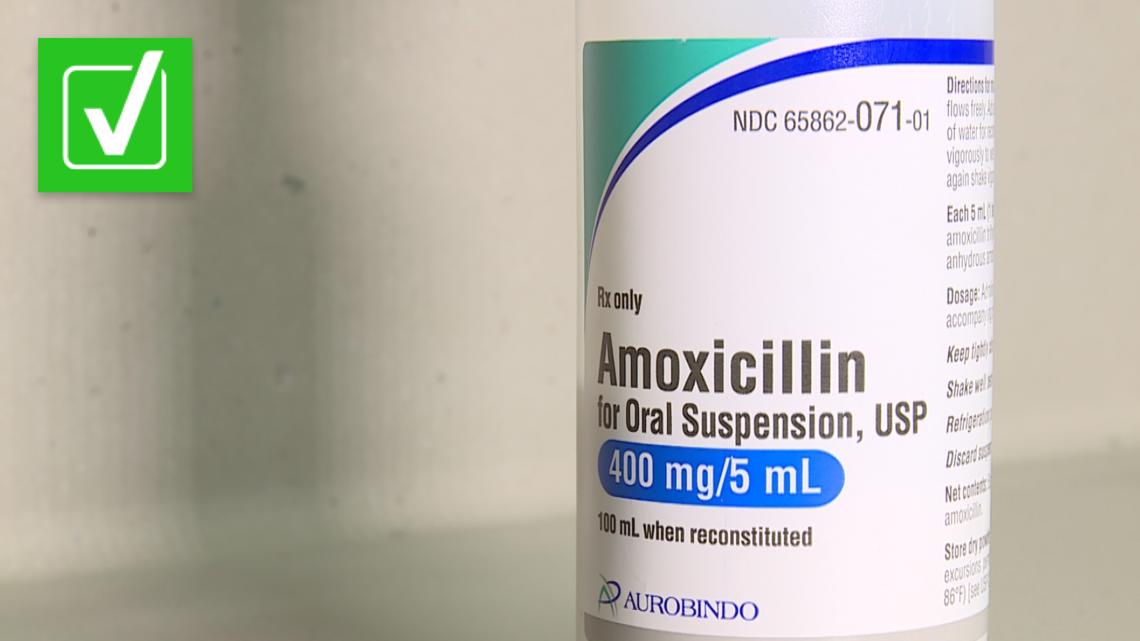 There is an amoxicillin antibiotic shortage in the U.S. | abc10.com