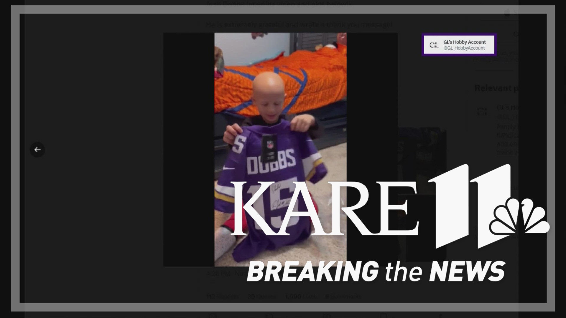 Joshua Dobbs sends signed jersey to fan with alopecia | abc10.com