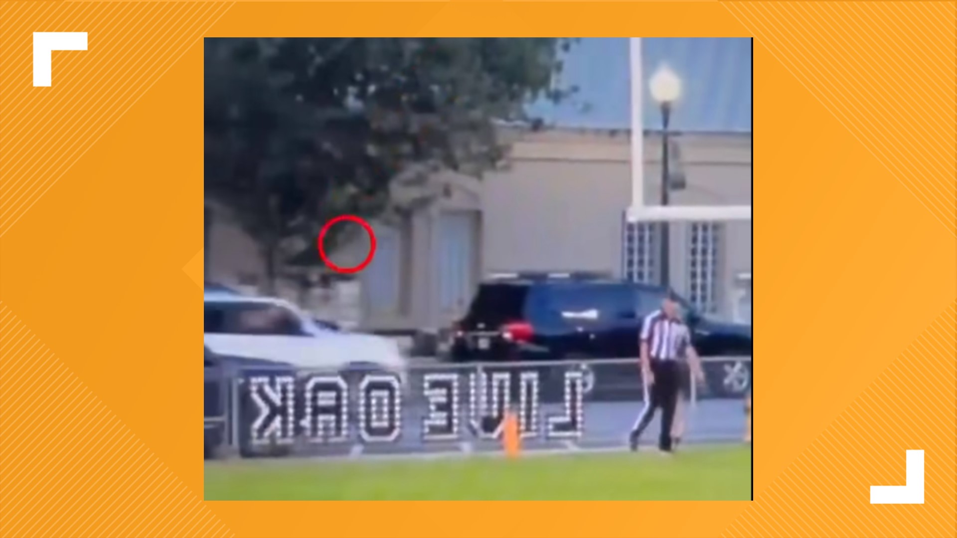 Drive-by catch of extra point caught on video in Waco, Texas | abc10.com