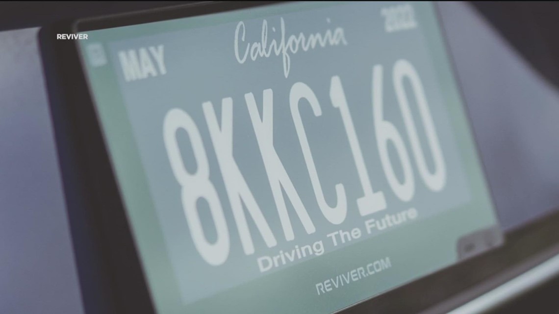 Drivers in CA may now have digital license plates | abc10.com