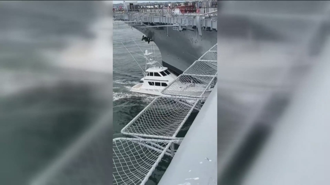 USS Midway Museum collision | abc10.com