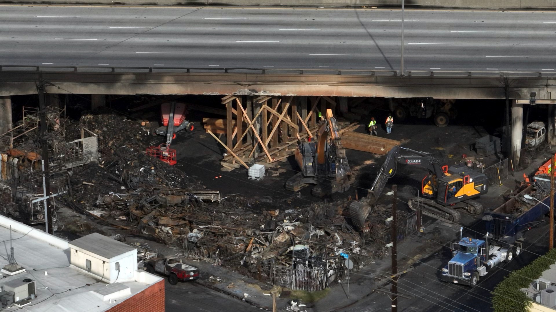 I-10 Freeway Fire: Repairs will take three to five weeks | Update ...