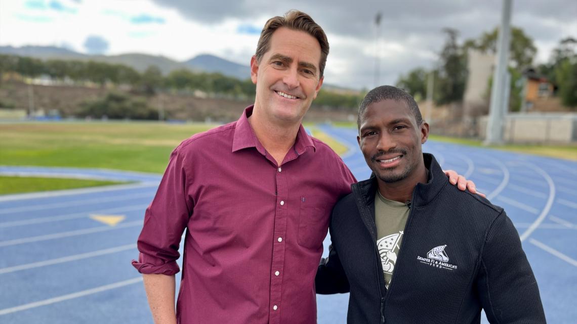 Peaks and valleys | Marine amputee shares story of resilience | abc10.com