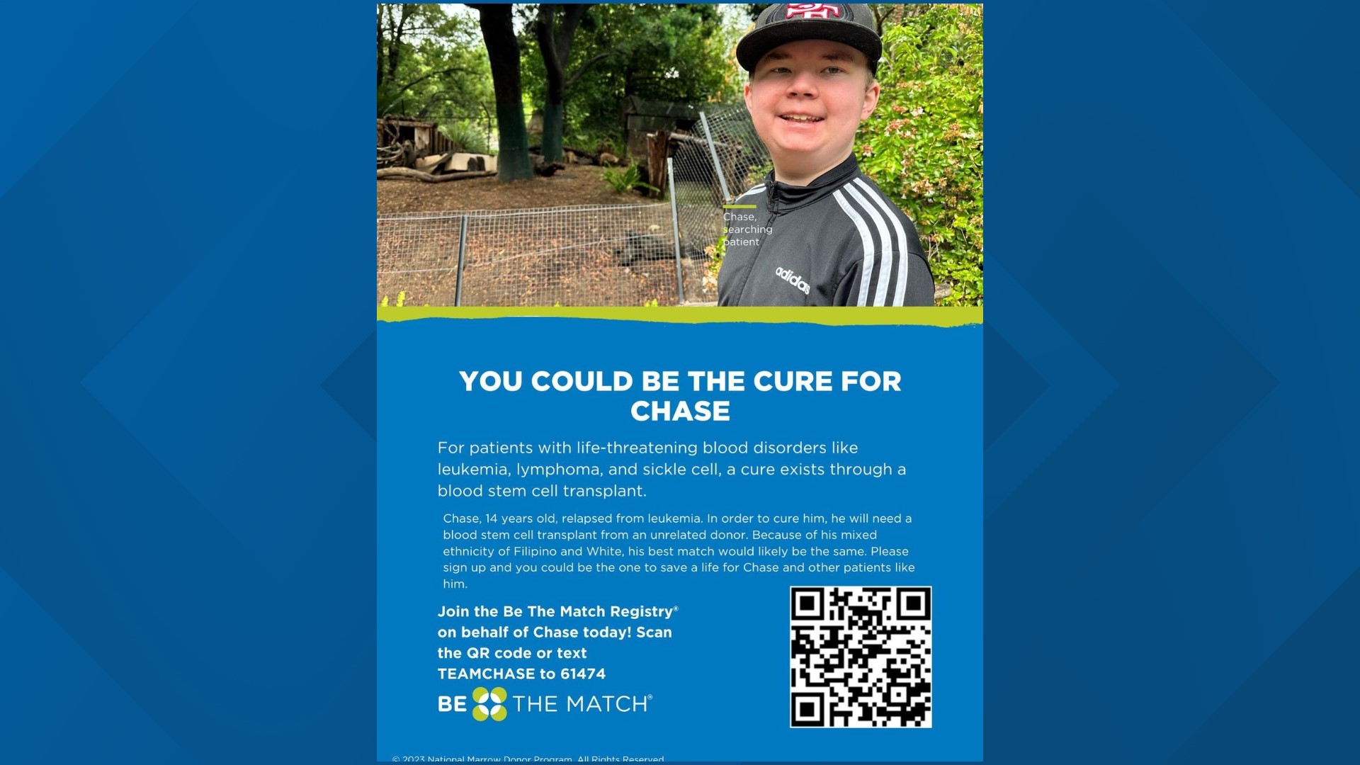 San Diego boy battling leukemia needs bone marrow donor | abc10.com