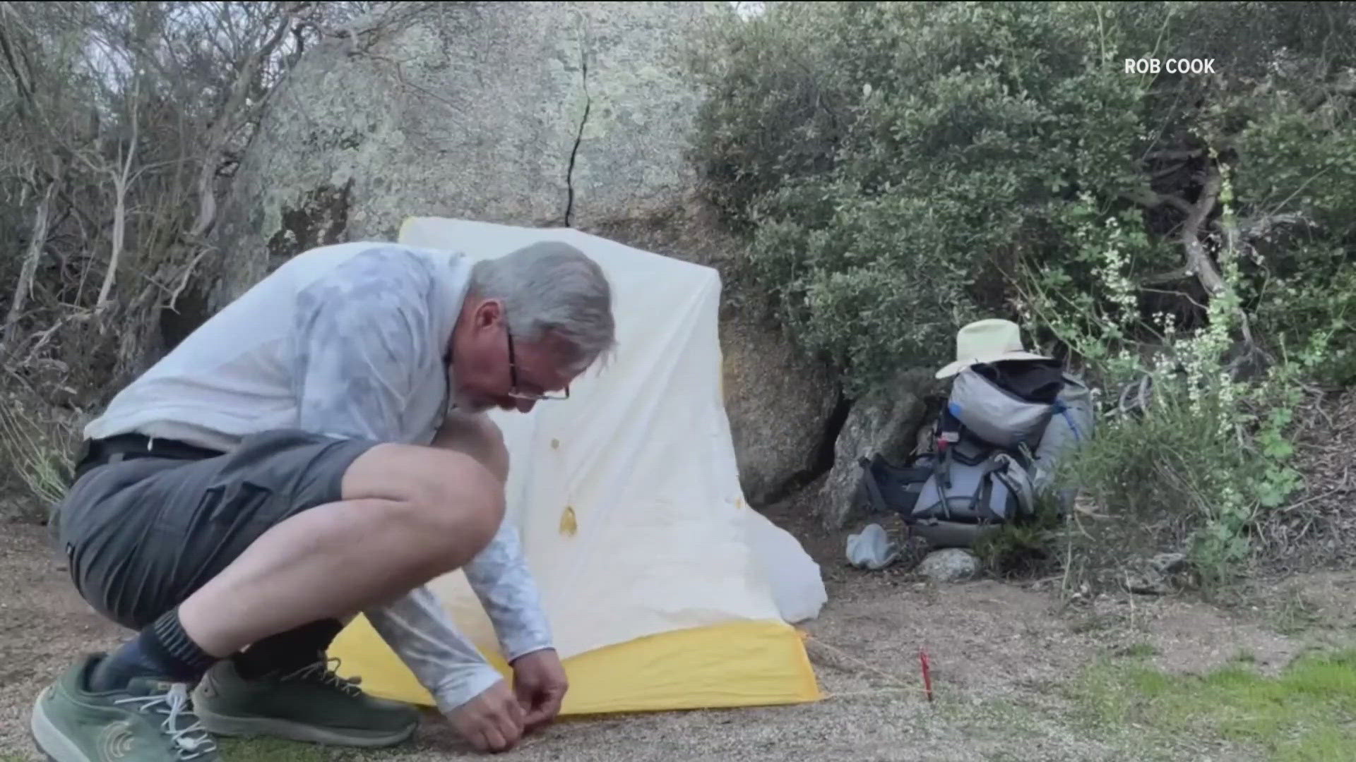 Man with Parkinson's achieve milestone in Pacific Crest Trail hike ...