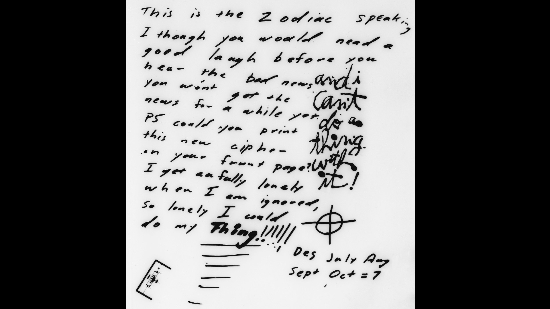 51-year-old Zodiac Killer cipher decoded | abc10.com