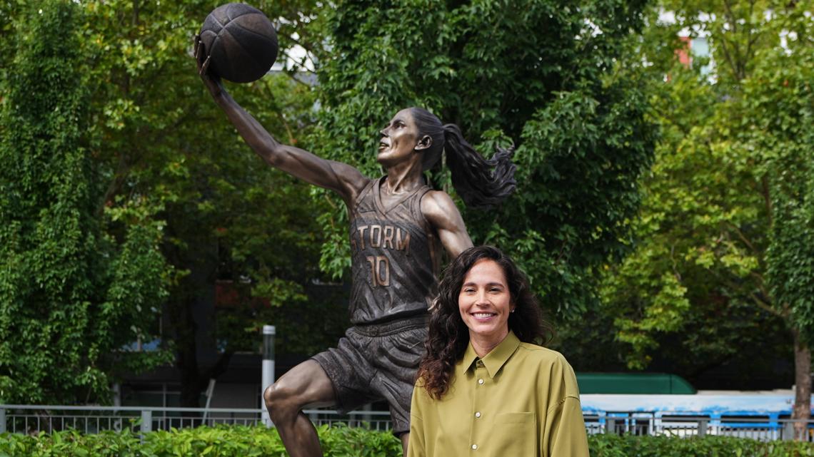 Sue Bird makes history with Seattle statue honor | abc10.com