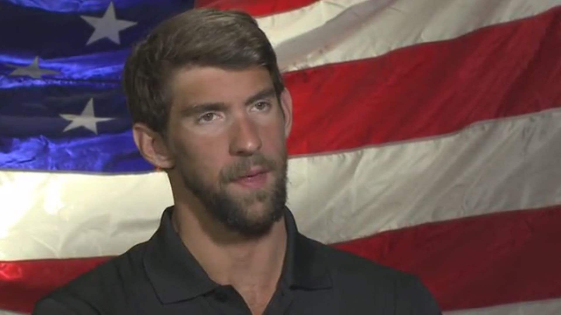 Michael Phelps' face before his event was intense, and the Internet ...