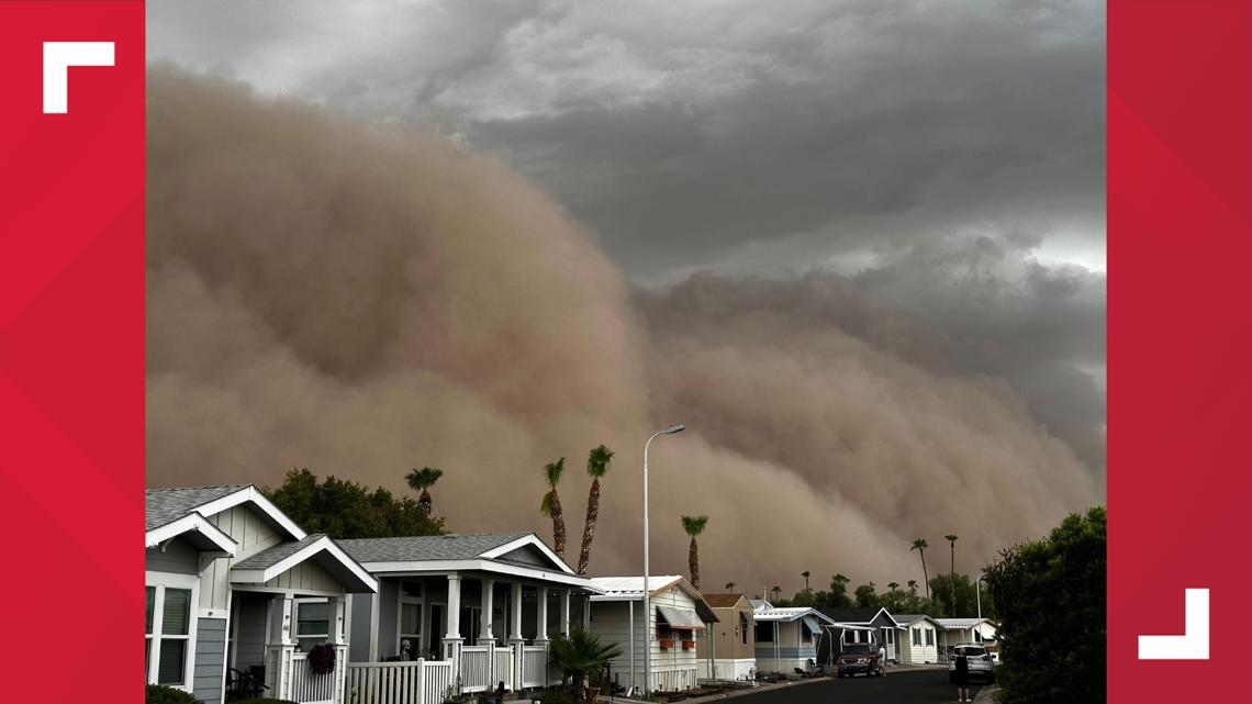 PHOTOS: Massive dust storm moves through Valley | abc10.com