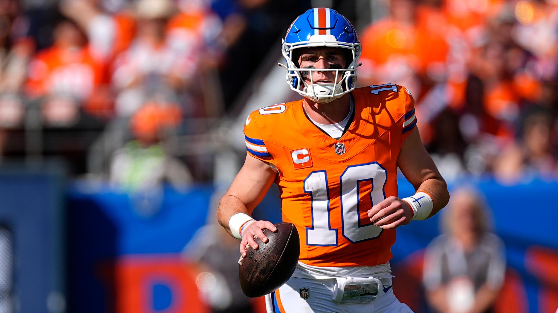 Bo Nix, Sean Payton have heated exchange on sideline | abc10.com