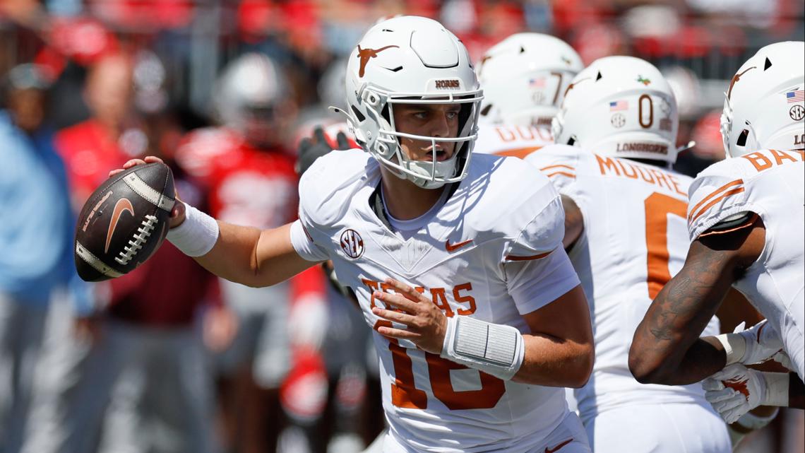 Texas Longhorns fall to Ohio State Buckeyes in season opener | abc10.com