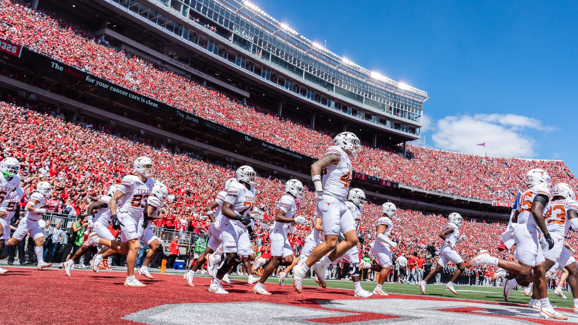 Texas Longhorns fall to Ohio State Buckeyes in season opener | abc10.com