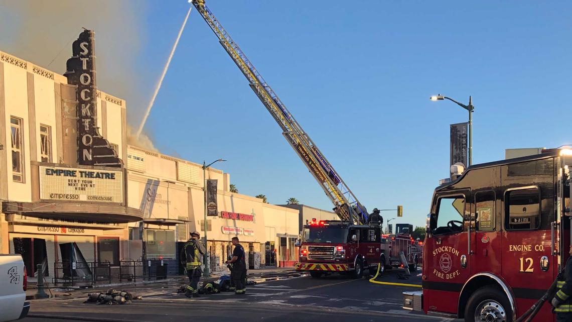 Fire reported at Stockton Empire Theatre | abc10.com