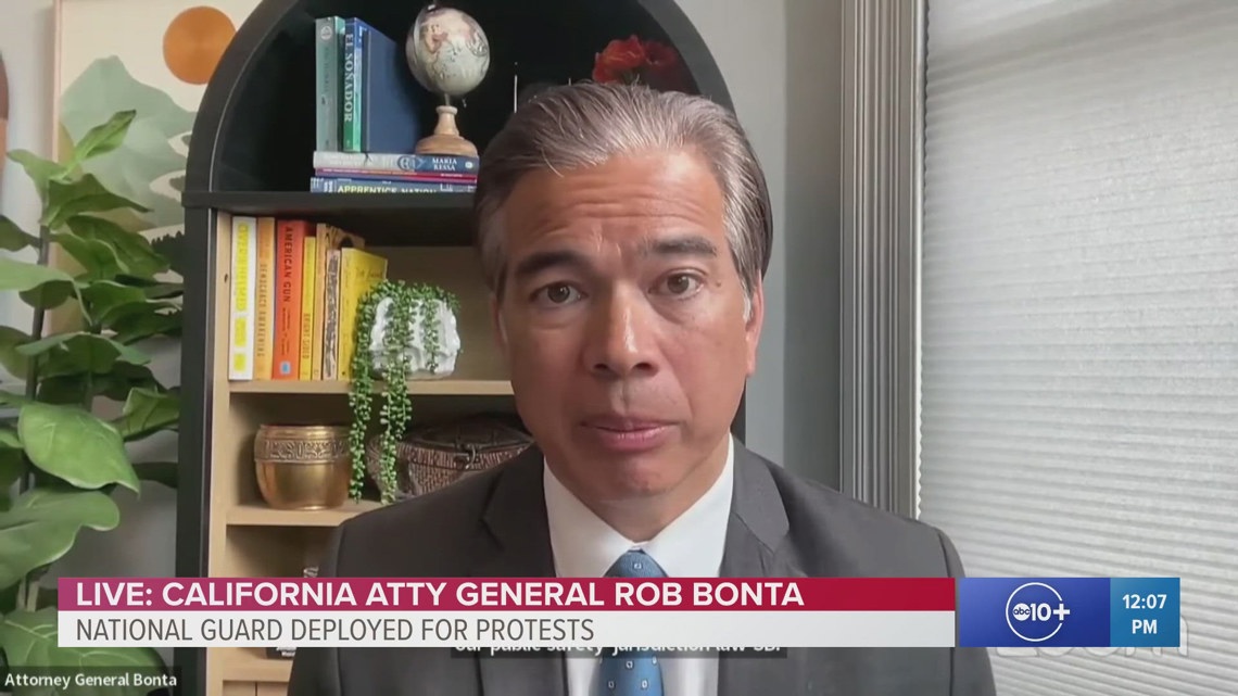 Ice Raids LA: California Attorney General Rob Bonta speaks about ...