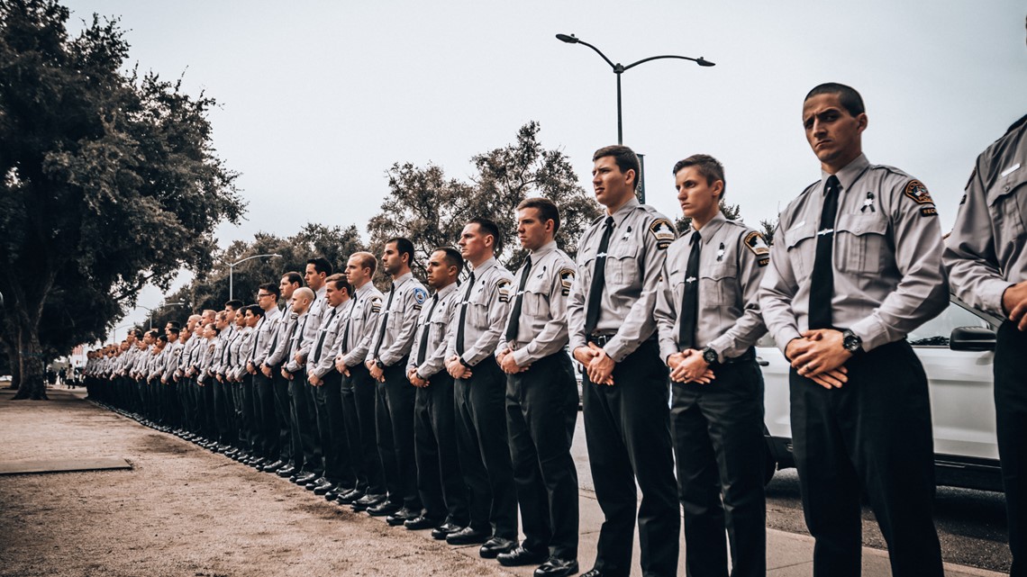 Officer Corona funeral: A community mourns for the fallen Davis ...