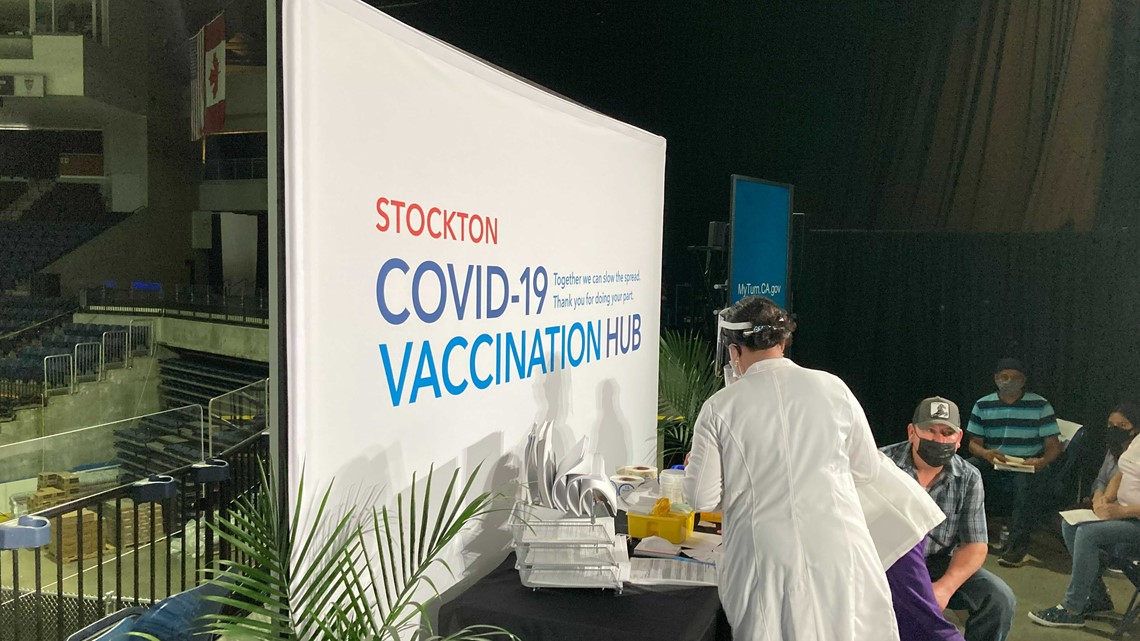 What to know about Kaiser's Stockton Arena mass vaccination site ...