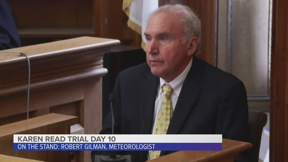 Karen Read Murder Trial Robert Gilman Testifies About The Weather