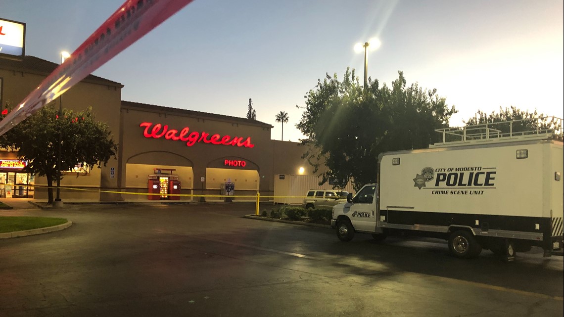 Modesto Police shoot suspect near downtown Walgreens | abc10.com