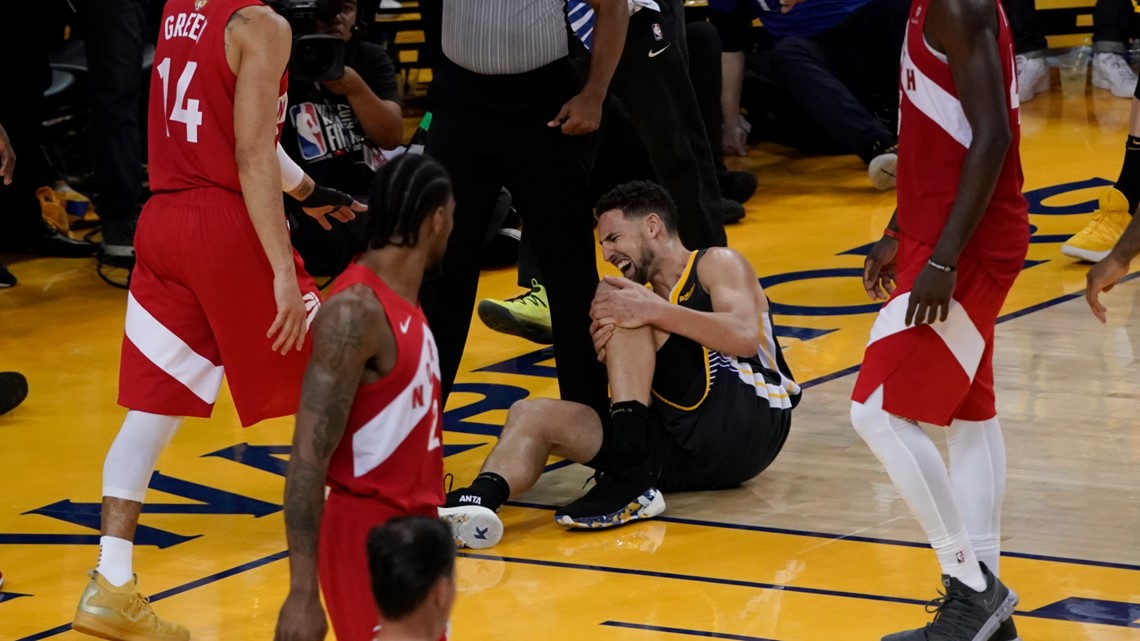Golden State Warriors' Klay Thompson tears ACL in Game 6 loss to ...