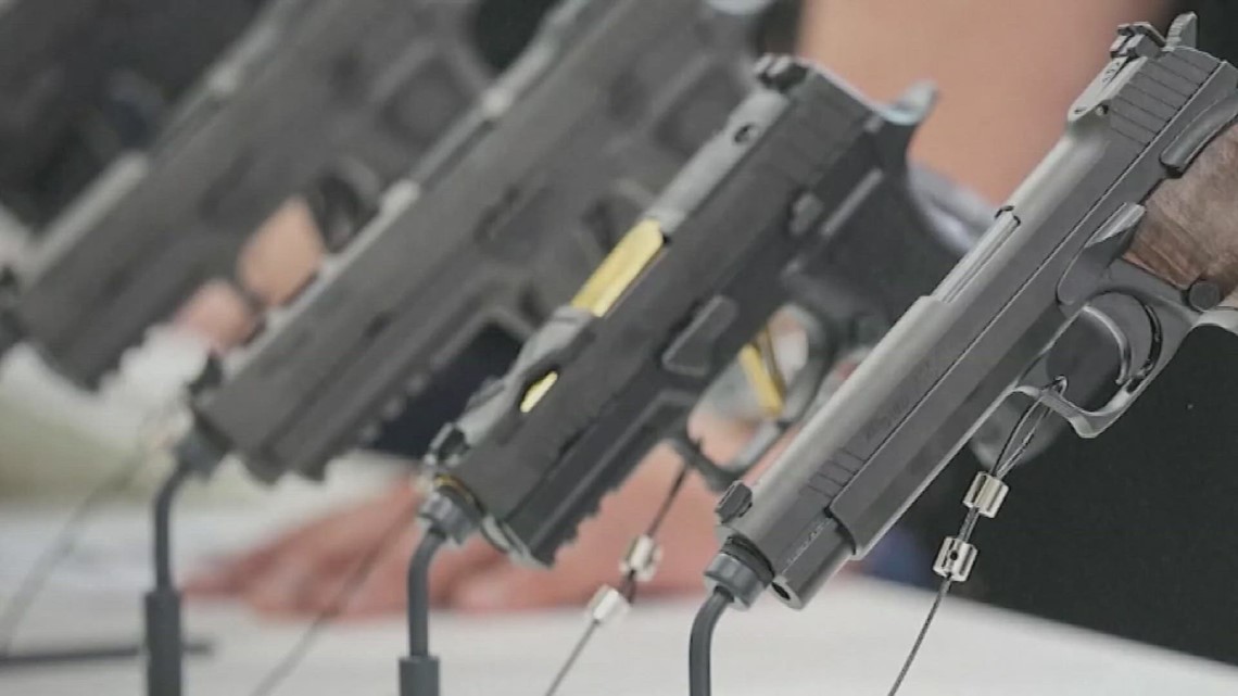 California law banning the carrying of firearms in most public places ...