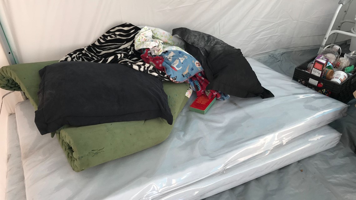 Modesto homeless move into new tent city under 9th Street bridge ...