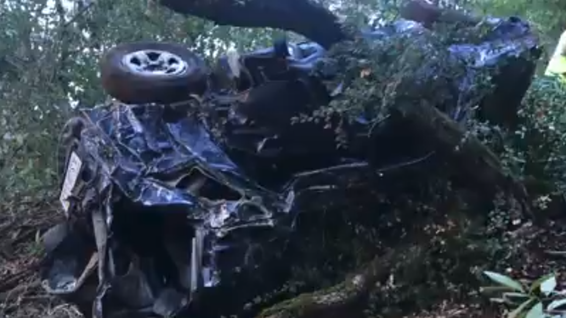 Placer County crash: Vehicle plunges 1,000ft on Mosquito Ridge Rd ...