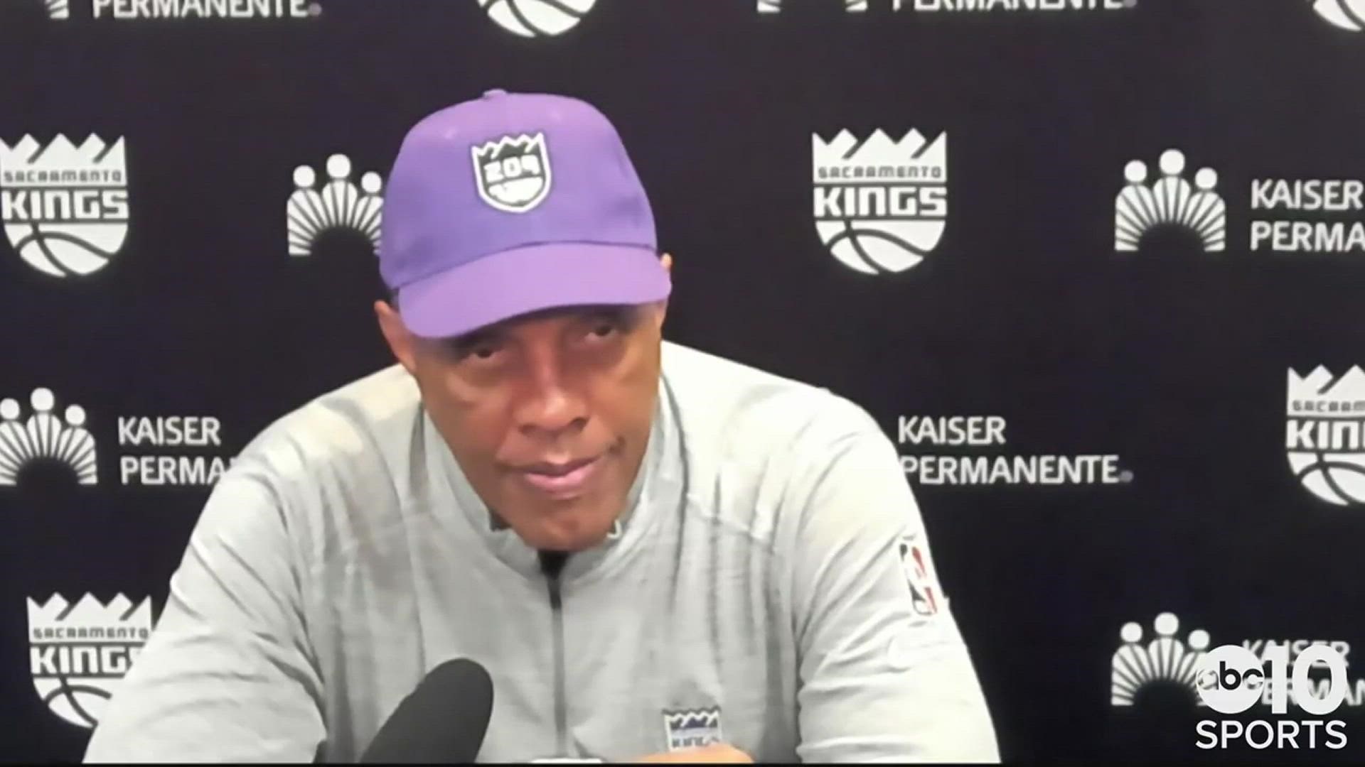 Kings interim coach Alvin Gentry pleased with Sacramento’s bounce-back ...