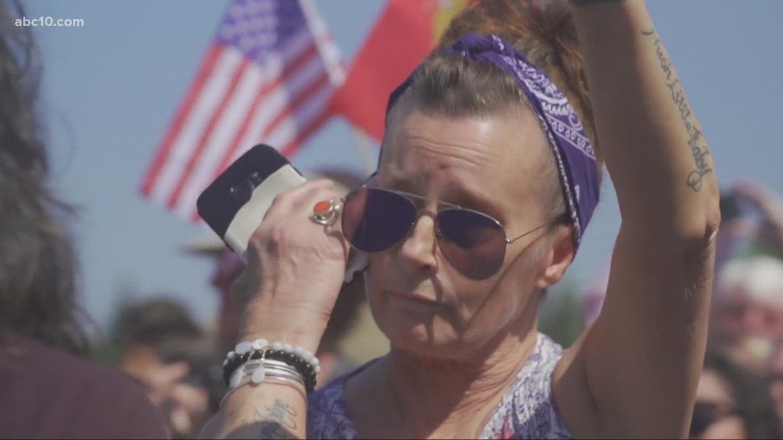 Procession and memorial for fallen Marine Sgt. Nicole Gee | abc10.com