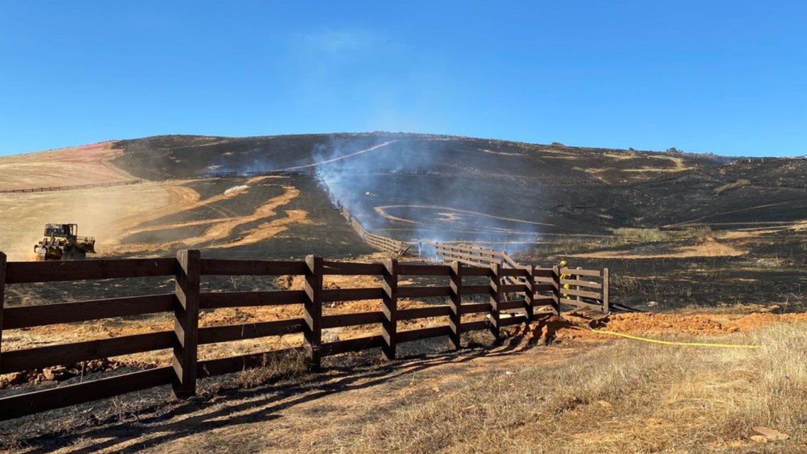 El Dorado County grass fire sparked by equipment, officials say | abc10.com