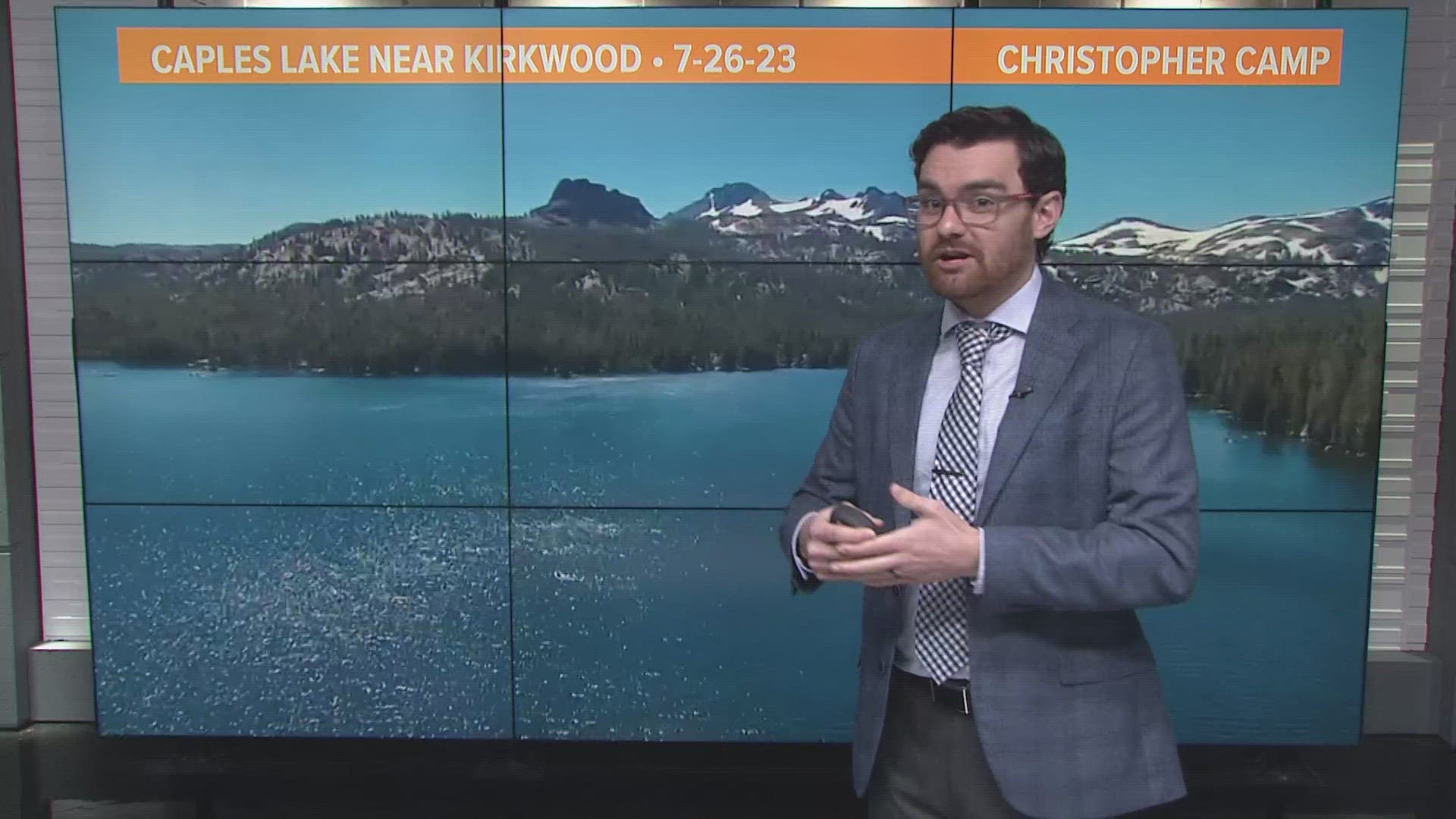 Caples Lake highlights seasonable week for Northern California | abc10.com