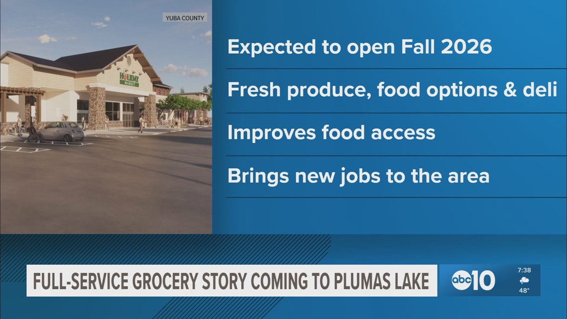Full-service grocery store coming to Plumas Lake | abc10.com
