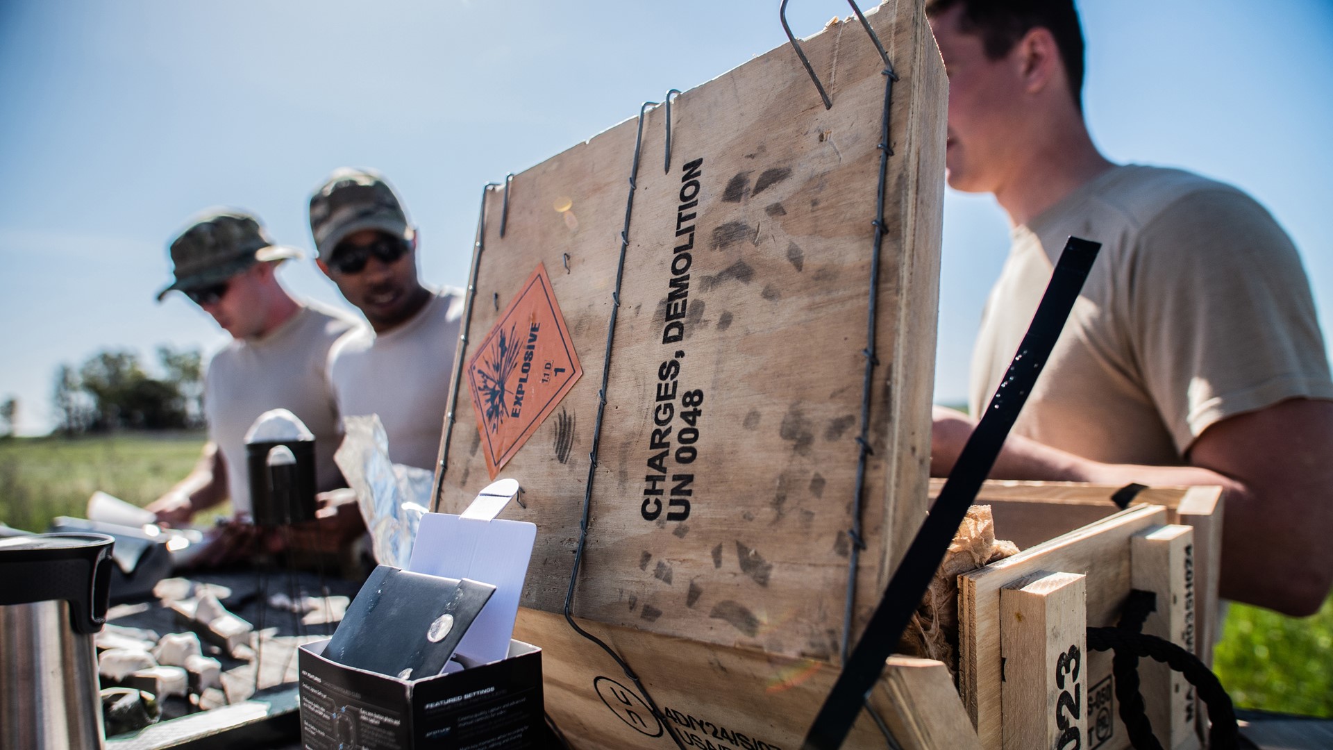 Bomb busters: How the Air Force's bomb squad assists police in ...