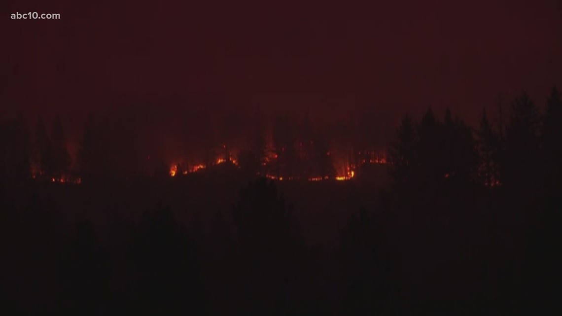Tamarack Fire burns in Alpine County | abc10.com