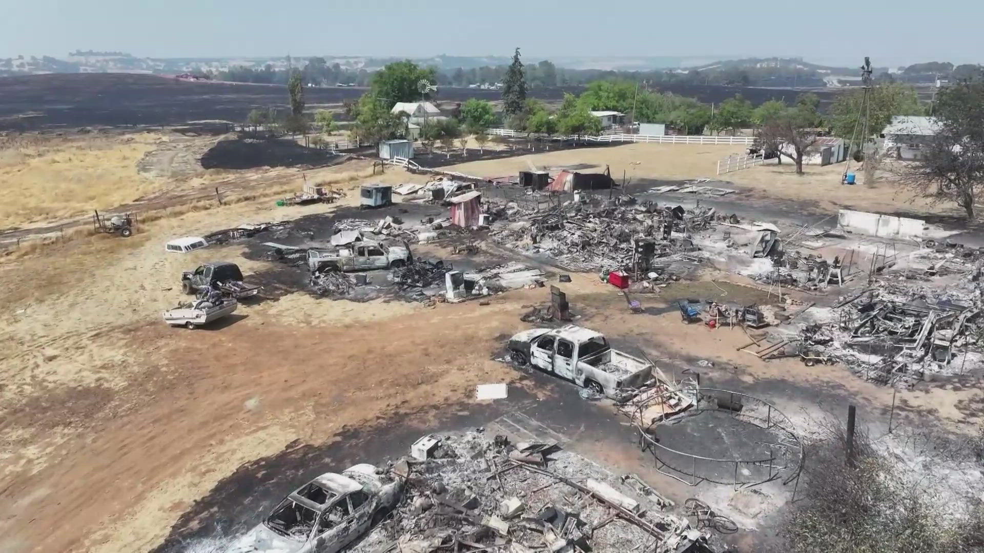 California Wildfires: TCU September Lightning Complex Fire Latest ...